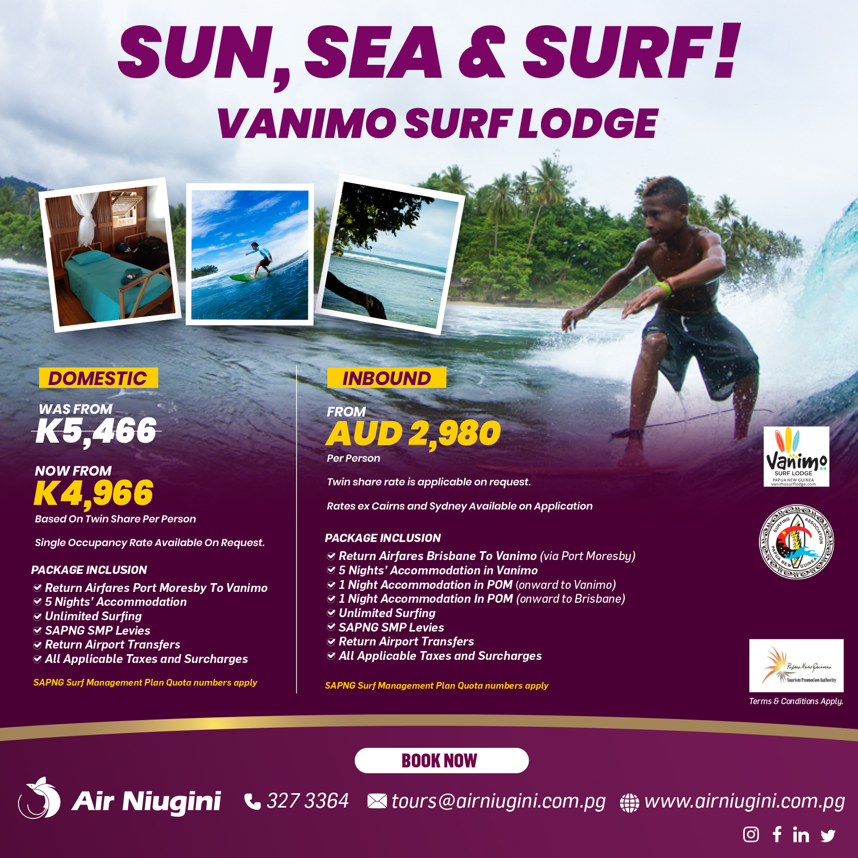 Vanimo Surf Lodge | Papua New Guinea
